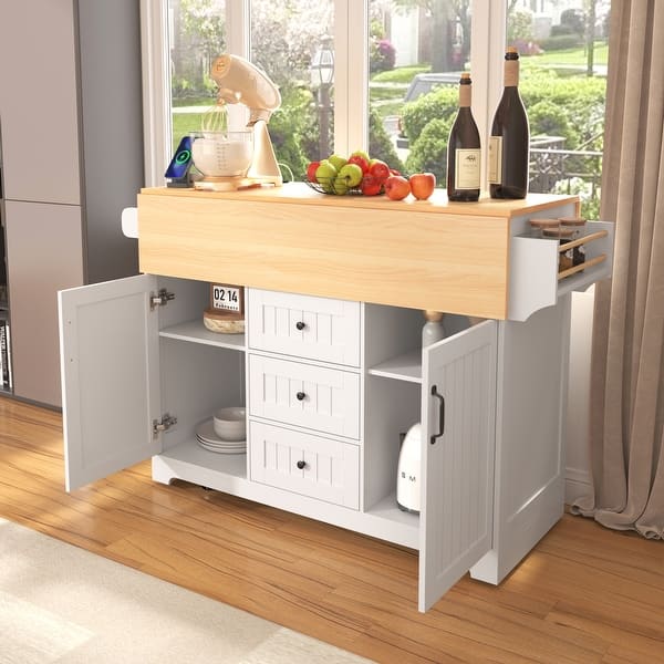 folding table buffet server