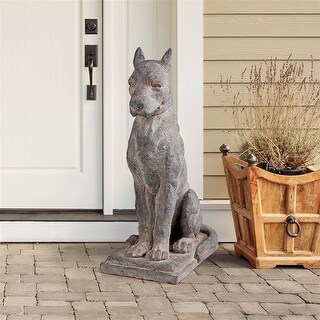Design Toscano The Great Dane Sentinel Quiet Strength Dog Statue: Each ...