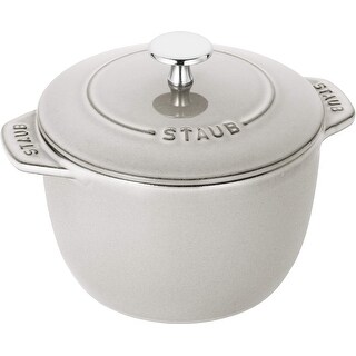 6.3 inches (16 cm) Rice Pot, 2 Cups, Cast Enameled Pot, Induction ...