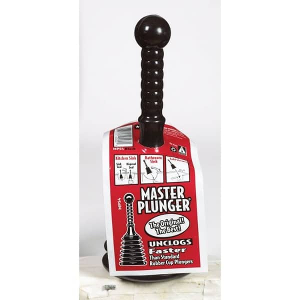 GT Master Plunger Mini Toilet Plunger 12 in. L x 4 in. Dia. - 5 x 5 x ...