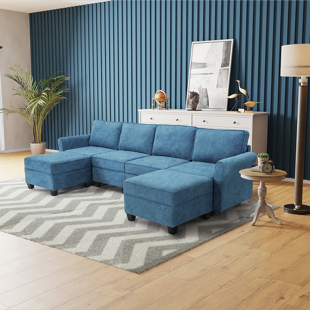 Blue Sectional Sofas - Bed Bath & Beyond