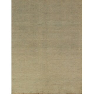 Gabbeh Oriental Rug Handmade Tribal Green Wool Carpet - 5'0" x 6'8 ...