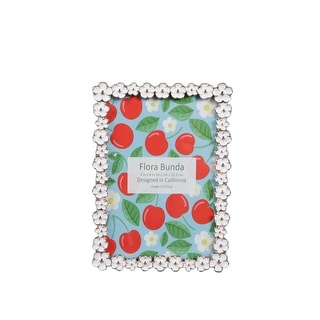 4x6 All around Daisy Edge Zinc Alloy Picutre Frame - Bed Bath & Beyond ...
