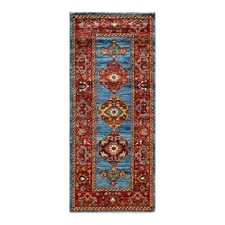 Overton Hand Knotted Wool Vintage Inspired Traditional Serapi Light ...