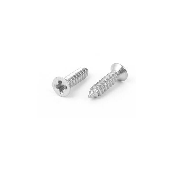 M2.2 x 9.5mm Phillips Flat Head Self Tapping Screw Fasteners 100 Pcs ...
