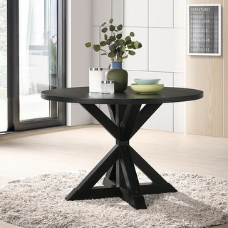Cross-Buck Base Dining Table - Bed Bath & Beyond - 40838602