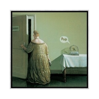 iCanvas "Poop" by Michael Sowa Framed - Bed Bath & Beyond - 37755184