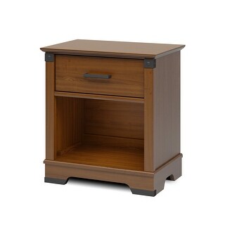 Redmond Nightstand Bedside End Table, Coach Cherry - Bed Bath & Beyond ...