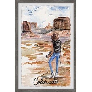 'Colorado Adventure' Framed Painting Print - Bed Bath & Beyond - 33068765