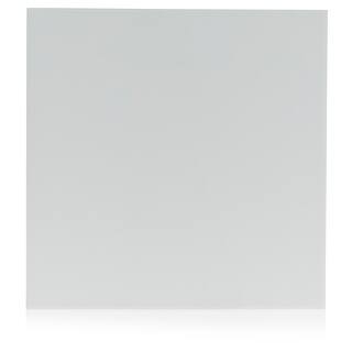 Industry Tile 8.86"x8.86" Solid White Square Porcelain Tile (10.87 Sq ...