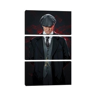 iCanvas "Peaky Blinders" by Nikita Abakumov 3-Piece Canvas Wall Art Set ...