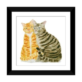 iCanvas "Brown Tabby And Orange Cat" by Alexey Dmitrievich Shmyrov ...