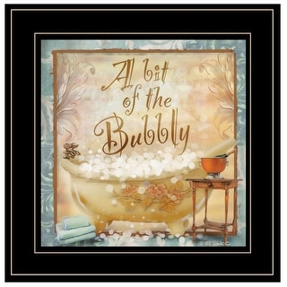 A Bit Of Bubbly 2 Black Framed Print Wall Art - Bed Bath & Beyond ...