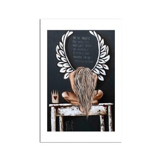 On The Darkest Days Fine Art Paper Print by Ruth's Angels - Multi - Bed ...