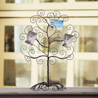ADECO Metal Tree Picture/Photo/Ornament/Card Holder Table Desk Top ...