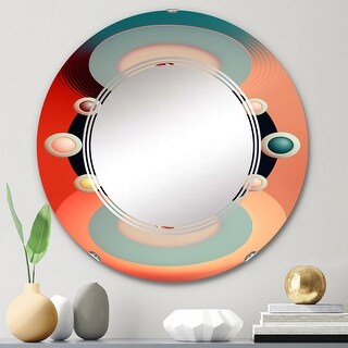 Designart 'Golden Eye Of The Beholder VII' Printed Religious Landscape ...