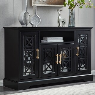Sideboard Buffet Table with Doors for Entryway, Living Room - Bed Bath ...