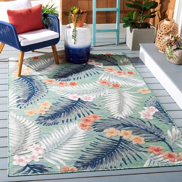 SAFAVIEH Cabana Mintje Indoor Outdoor Waterproof Transitional Rug On Sale Bed Bath Beyond 35539773