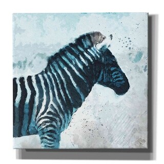 Epic Graffiti 'Zebra' by Linda Woods, Canvas Wall Art - Bed Bath ...