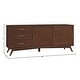 Alpine Furniture Home Decorative Flynn Large TV Console - Walnut - 64 ...
