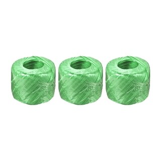 Polyester Nylon Plastic Rope Twine Bundled for Packing ,100m Green 3Pcs ...