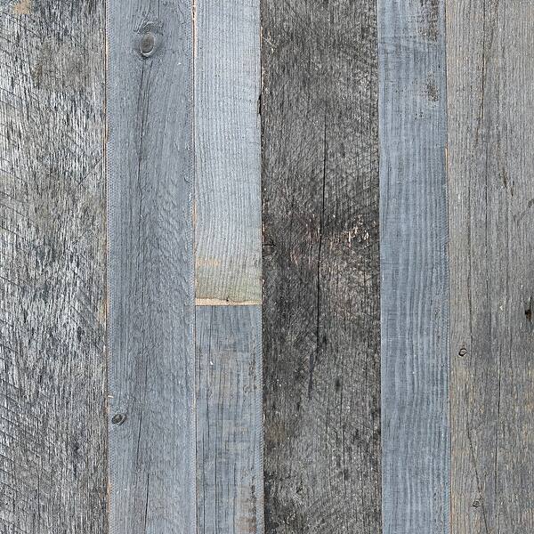Reclaimed Wood Wall Plank Weathered Gray 10 Square Feet - Bed Bath ...