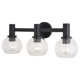 Vaxcel Lighting W0462 Marshall 3 Light 24" Wide Vanity Light with - Bed ...