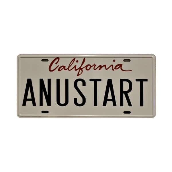 Anustart Arrested Development California License Plate 12" x 6" - 12" X ...
