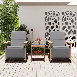 Patio Double Adjustable Height Seating, Easy Assembly - Bed Bath ...