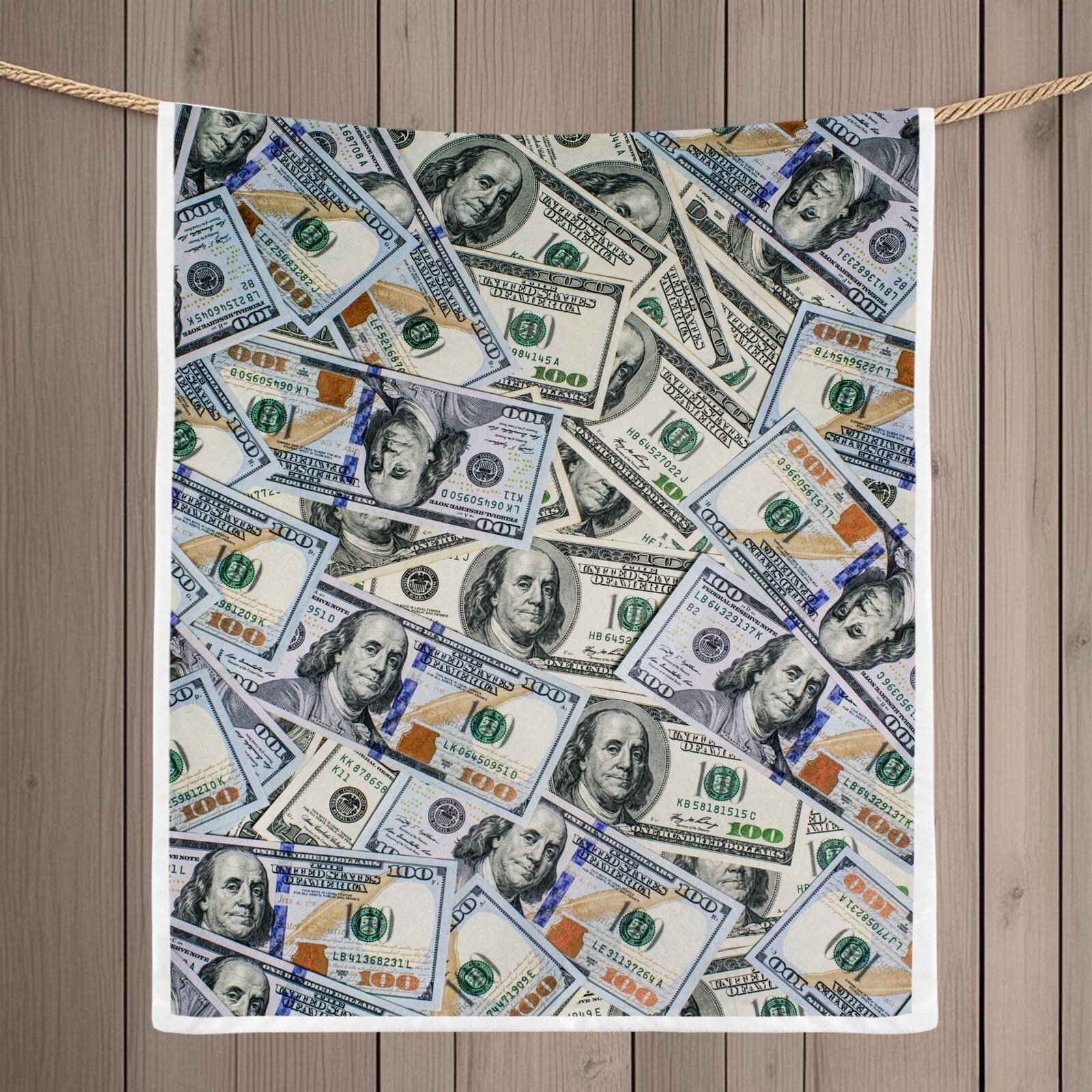 100 dollar bill pattern