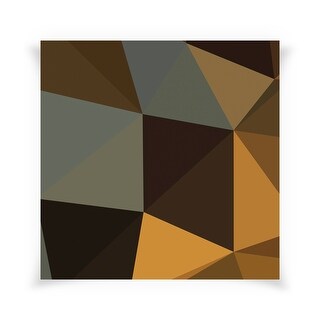 Nature Creative - Polygons 1 - Unframed Wall Art - Multi - Bed Bath ...