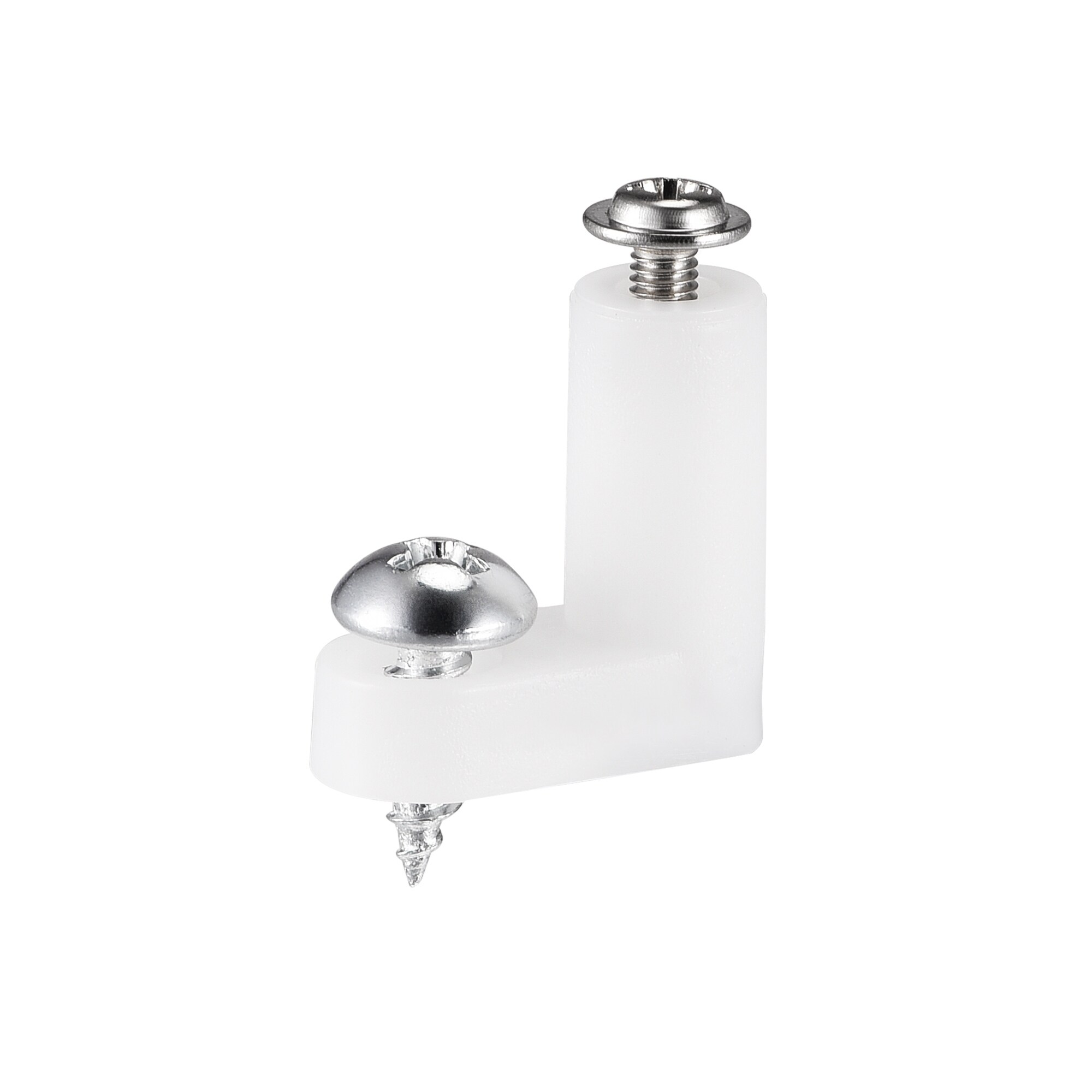 Circuit Board PCB Spacers L Shape Insulated Fixed Mounting Feet White ...