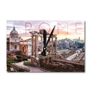 Rome, Italy - Roman Forum & Sunrise - Lantern Press Photography ...