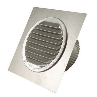 Deflect-O EARL4TF Aluminum Eave Vent, Silver, 4" - Bed Bath & Beyond ...
