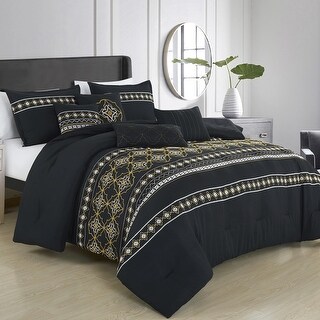 Shatex Tzilla 7PC COMFORTER SET - Bed Bath & Beyond - 40104007