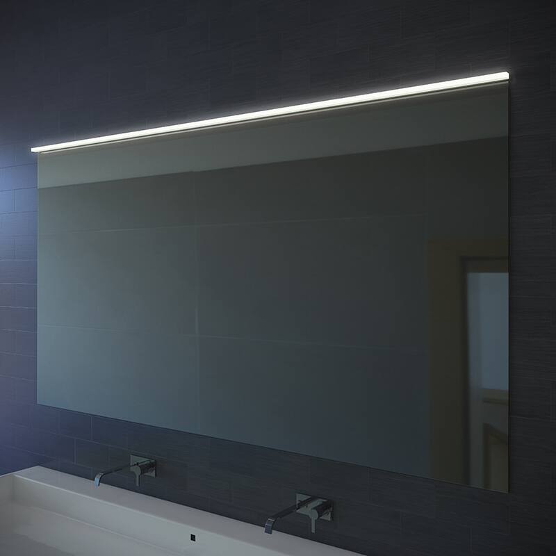 Stiletto Lungo Satin Black 48-inch LED Wall Bar - Bed Bath & Beyond ...