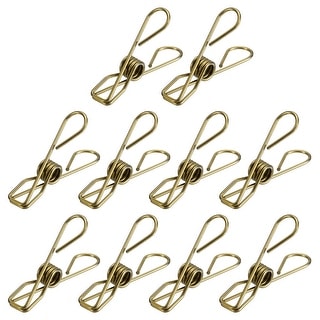 20Pcs Stainless Steel Clothespins Multipurpose Laundry Pegs - 58mm ...
