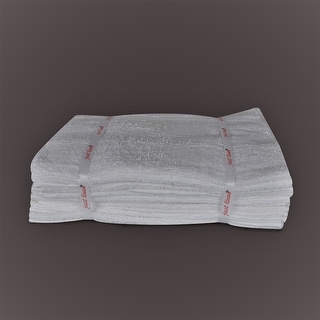 Just Linen Luxury 100 pct Cotton Soft & Elegant Washcloths, 13 x 13 ...