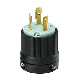 Cooper Wiring L630P Three Wire Grounding Plug, 30 Amp - Bed Bath ...