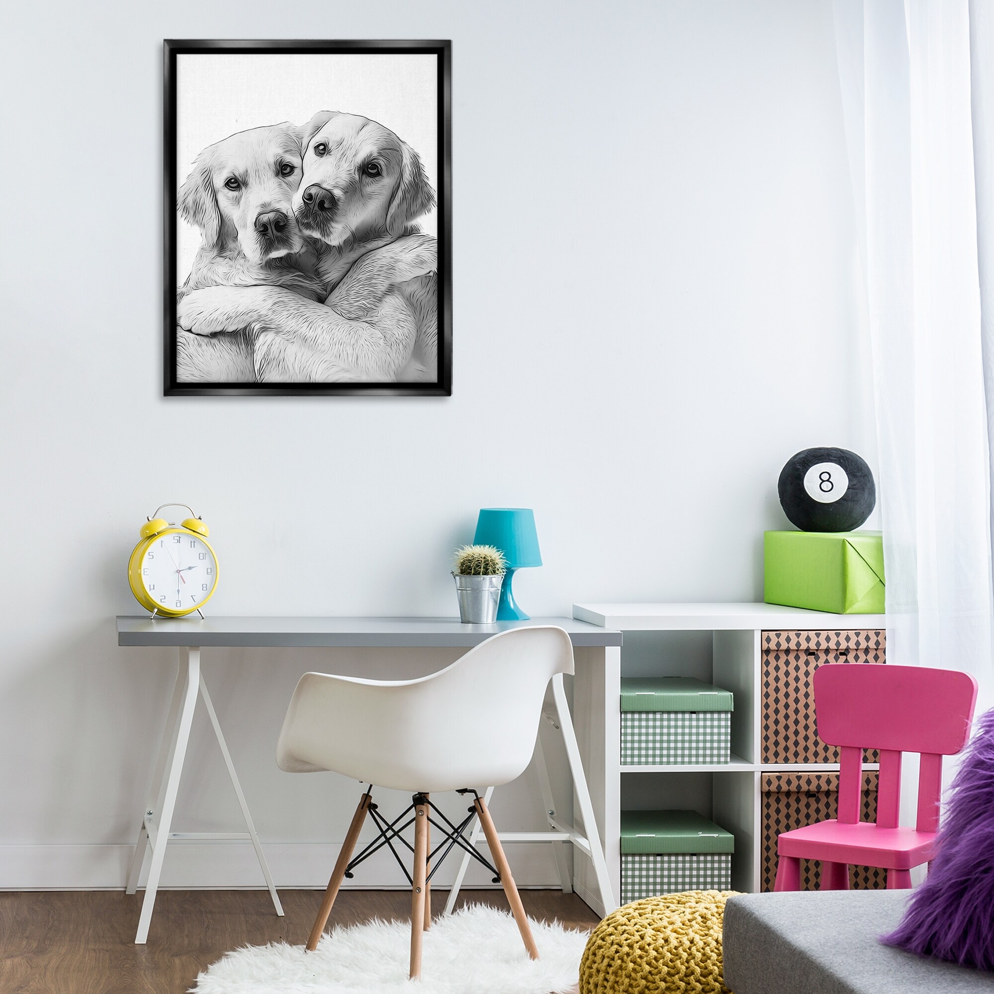 dogs in frames wallpaper
