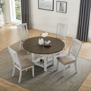 5-Piece Multifunctional Folding Table Set, with 4 Foldable Table Boards ...