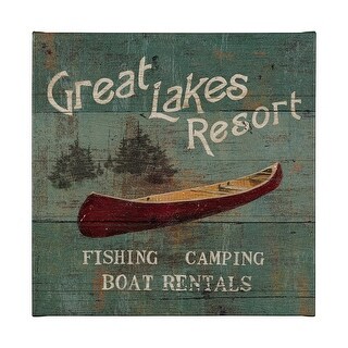 Lodge Signs III (30 x 30) Canvas Art Print - Bed Bath & Beyond - 39291898