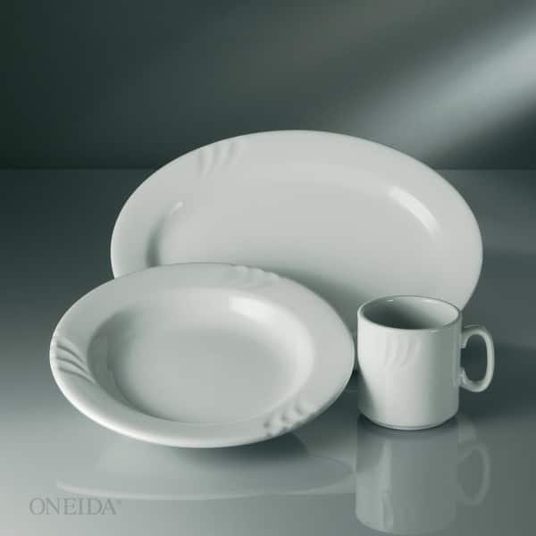 Oneida Briana Porcelain Stackable Cups 7 oz (Set of 36) - Bed Bath ...