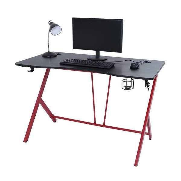 Gaming Computer Desk PC Workstation Table Gamer Streamer Blogger Coder ...