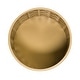 Boho Metal Planter Pot With 4-Leg Wood Base - White & Gold - Bed Bath ...