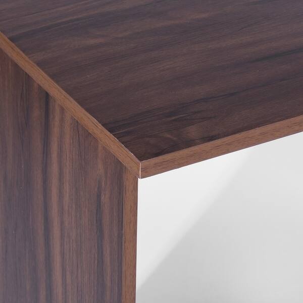 Modern Computer Desk Writing Study Table Workstation Desks with 2 Side ...