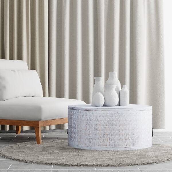 Maadze Lift 40 inch Round Coffee Table with Storage - Bed Bath & Beyond ...