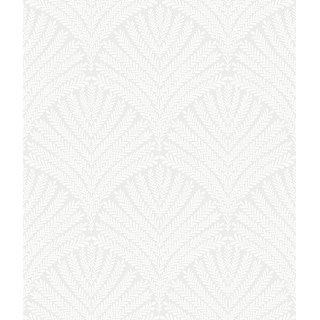 York Wallcoverings Beachcomber Light Grey & White Wallpaper - Bed Bath ...