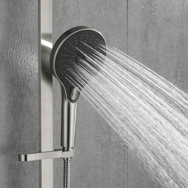 Eco-Performance Handheld Shower with Slide Bar and Hose - Bed Bath ...
