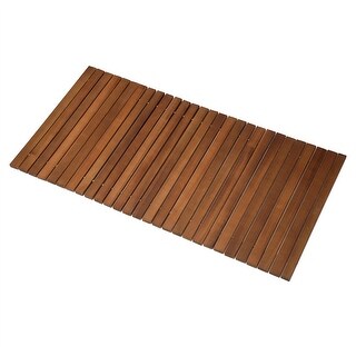 Teak Shower and Bath String Mat - Bed Bath & Beyond - 41828505